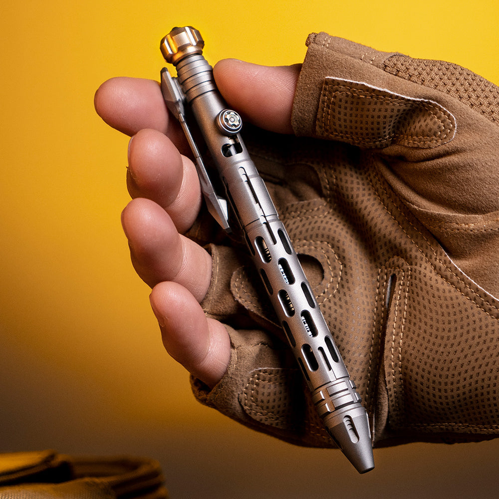 【PRE-ORDER】The Titanium Tactical Bolt-Action Pen – Titaner