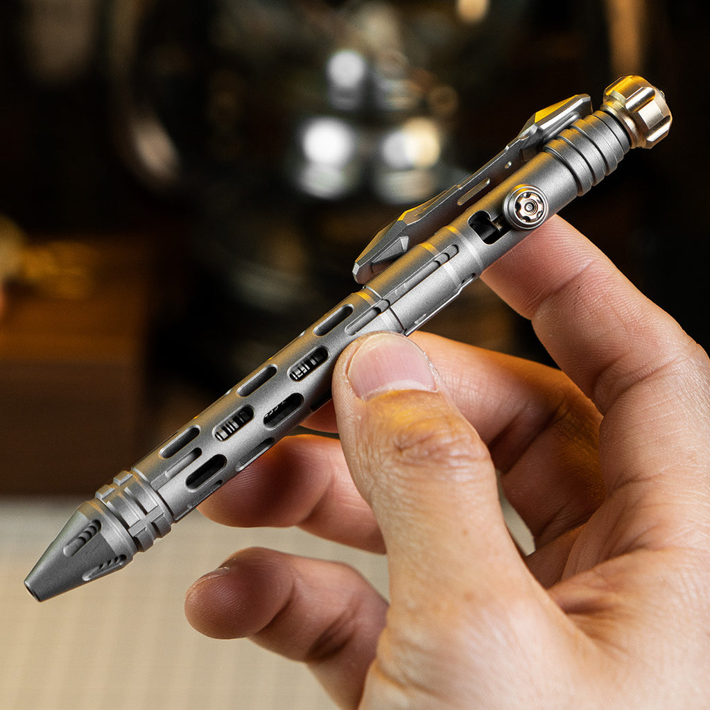 【PRE-ORDER】The Titanium Tactical Bolt-Action Pen – Titaner