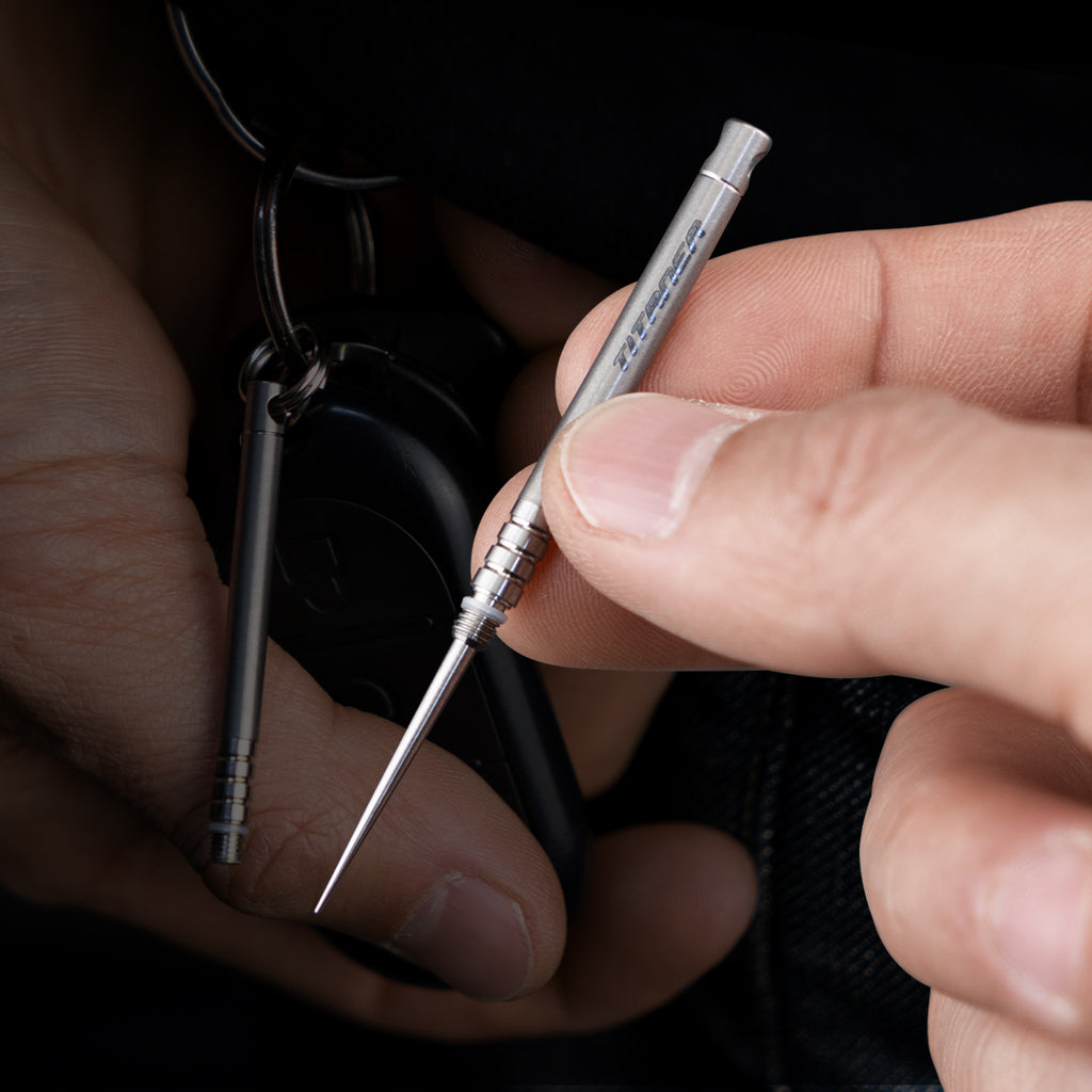 Titanium Mini Toothpick for Keychain – Titaner